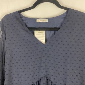 kirundo | Dresses | Kirundo Womens Babydoll Swiss Dot Dress Size M ...